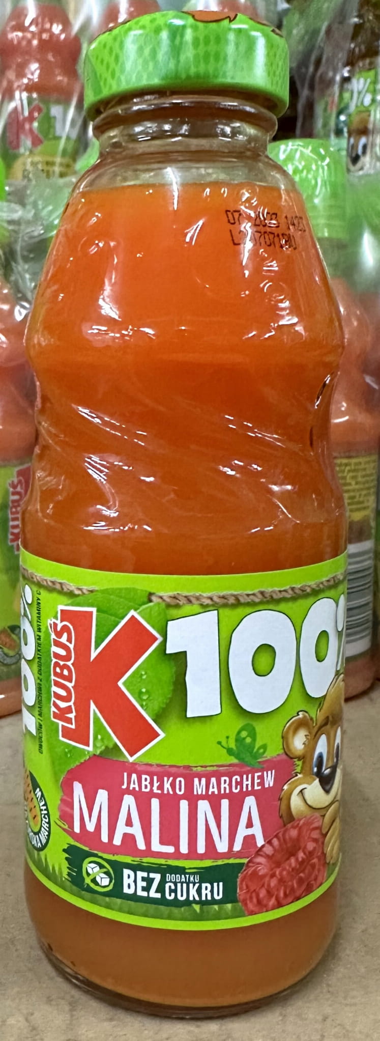 Kup Kubuś 100% malina-jabłko 300ml (butelka szklana) - karton na arena ...